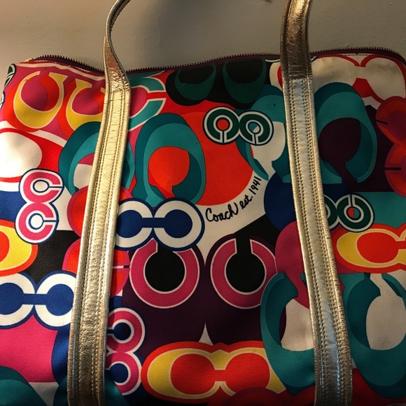 Coach | Bags | Vintage Coach Poppy Collection Shoulder Bag | Poshmark